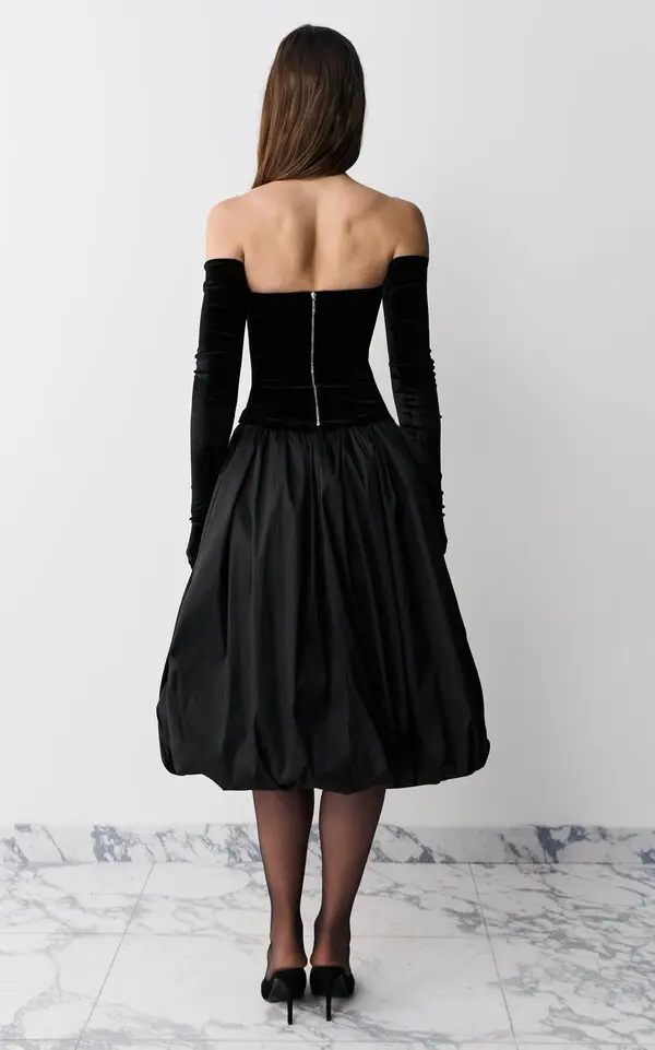 BALYKINA Transformer Midi Skirt