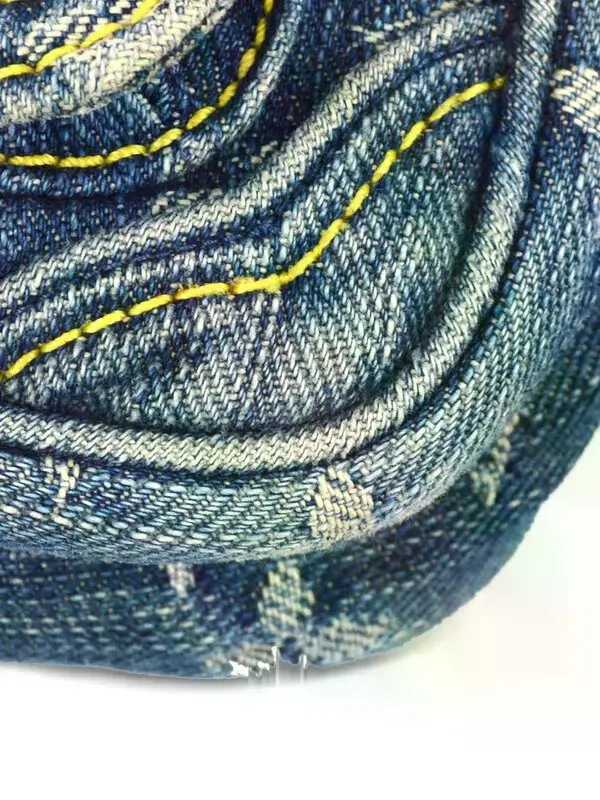 LOUIS VUITTON 2007 Monogram Denim Belt Bag