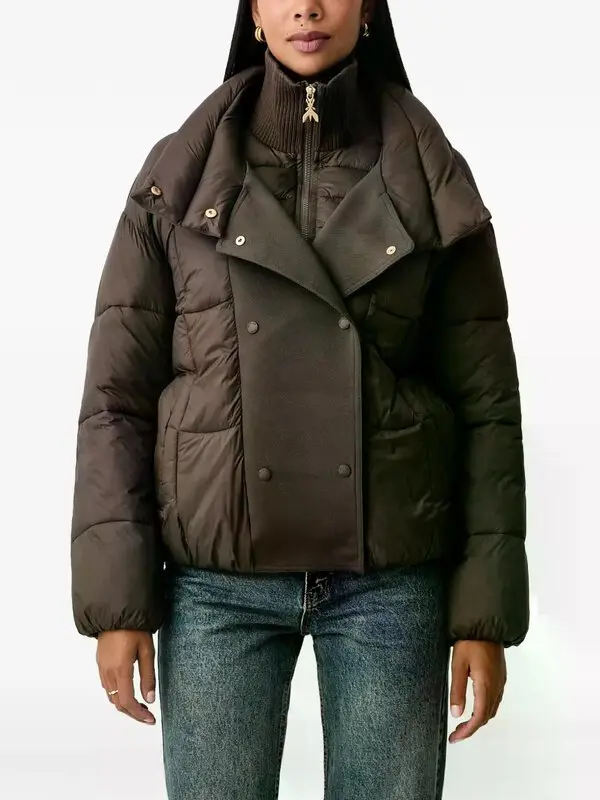 Patrizia Pepe Double-breasted Puffer Jacket