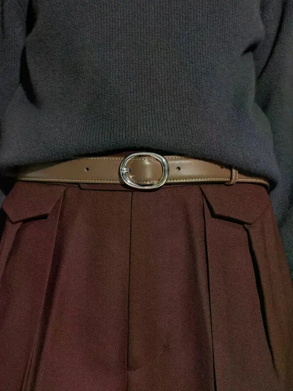 LIÉ STUDIO The Wyatt Wide Leather Belt