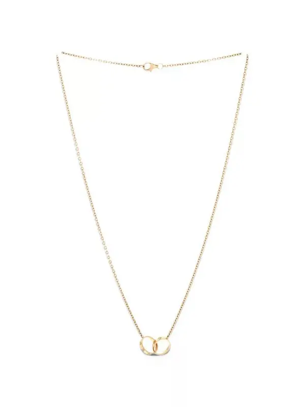 Cartier Love Interlocking 18k Yellow Necklace