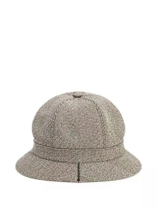 Loro Piana Herringbone Pecora Nera Hunting Hat
