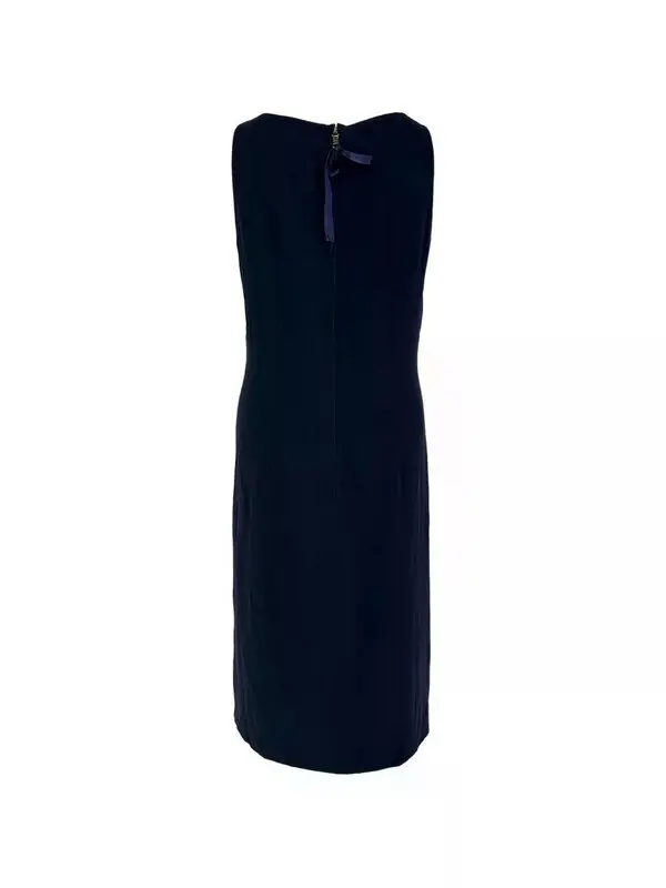 Prada Sleeveless V-neck Dress