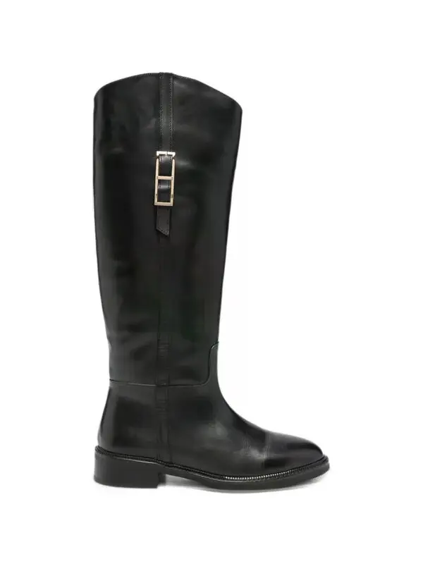 SERGIO MORETTI FIRENZE Buckle-detail Knee-high Boots