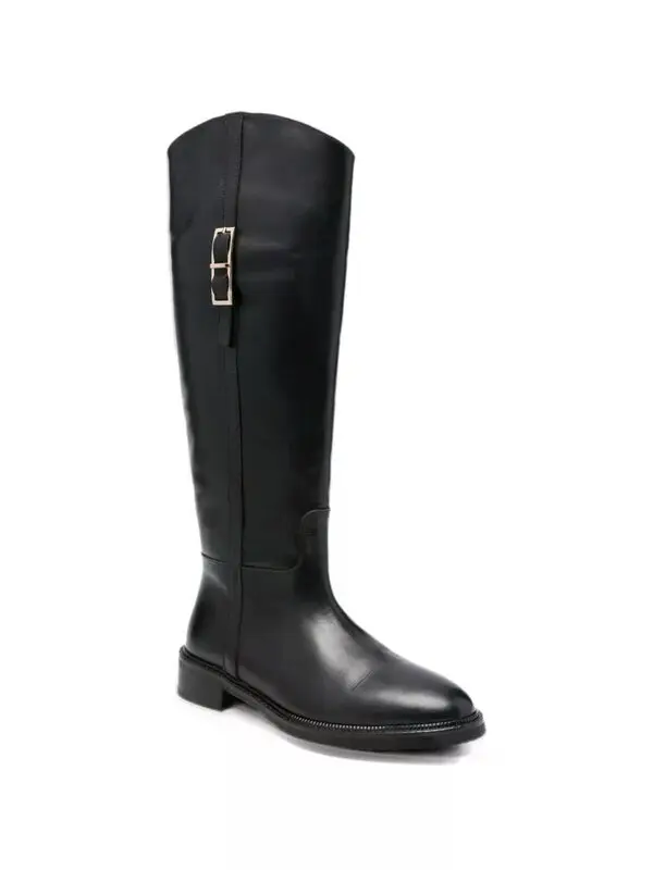 SERGIO MORETTI FIRENZE Buckle-detail Knee-high Boots