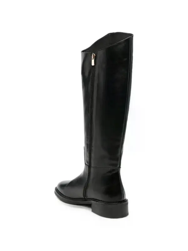 SERGIO MORETTI FIRENZE Buckle-detail Knee-high Boots