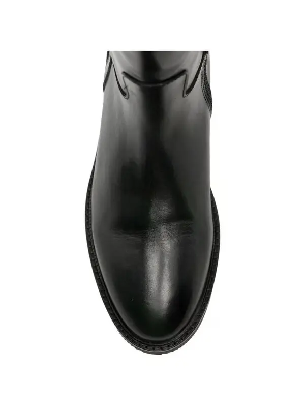 SERGIO MORETTI FIRENZE Buckle-detail Knee-high Boots