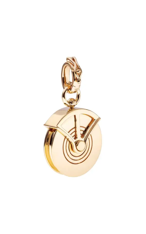 MINED AND FOUND 14k Yellow And Diamond 'balance' Pocketknife Pendant