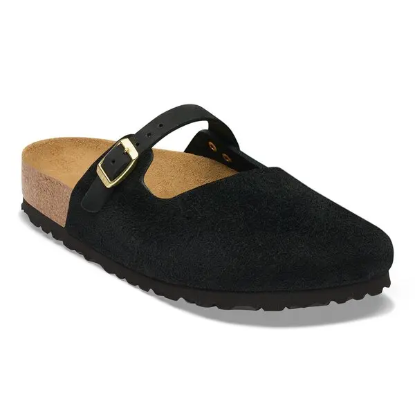 BIRKENSTOCK Maria Suede Leather - Black