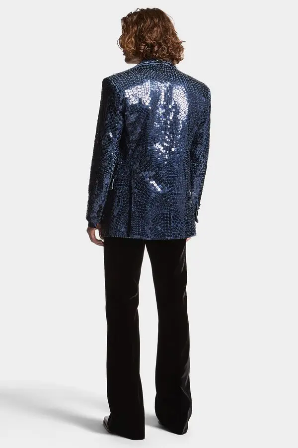 Dsquared2 Velvet Chic Tailored Bob Trousers