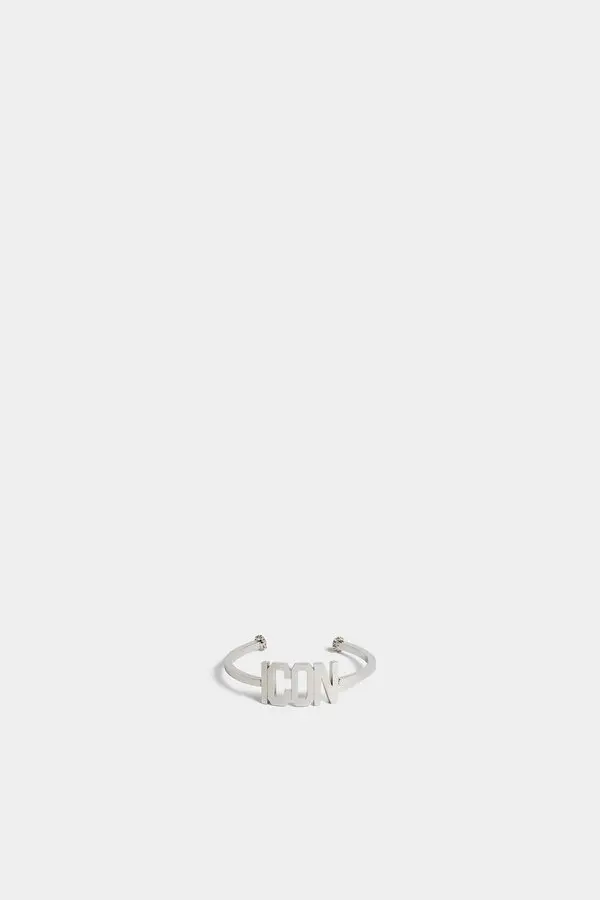 Dsquared2 Icon Clubbing Bracelet - Silver