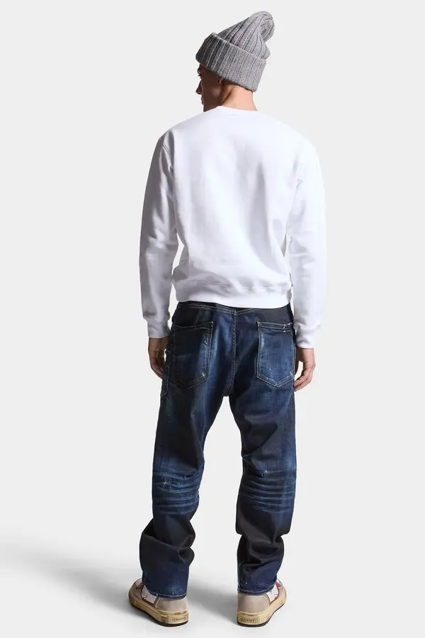 Dsquared2 Dark Grease Monkey Wash Kawaii Jeans
