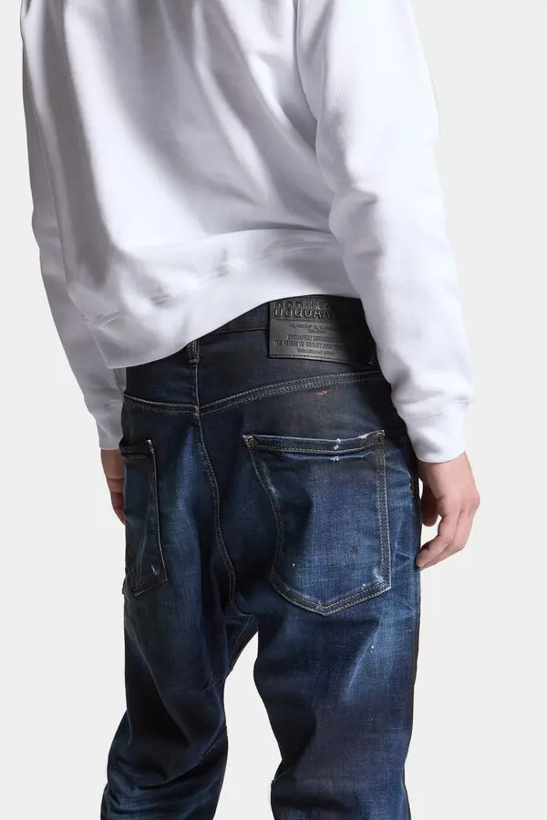 Dsquared2 Dark Grease Monkey Wash Kawaii Jeans
