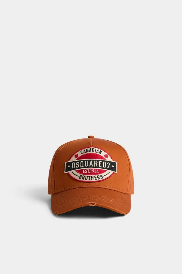 Dsquared2 Patch Baseball Cap - Brown