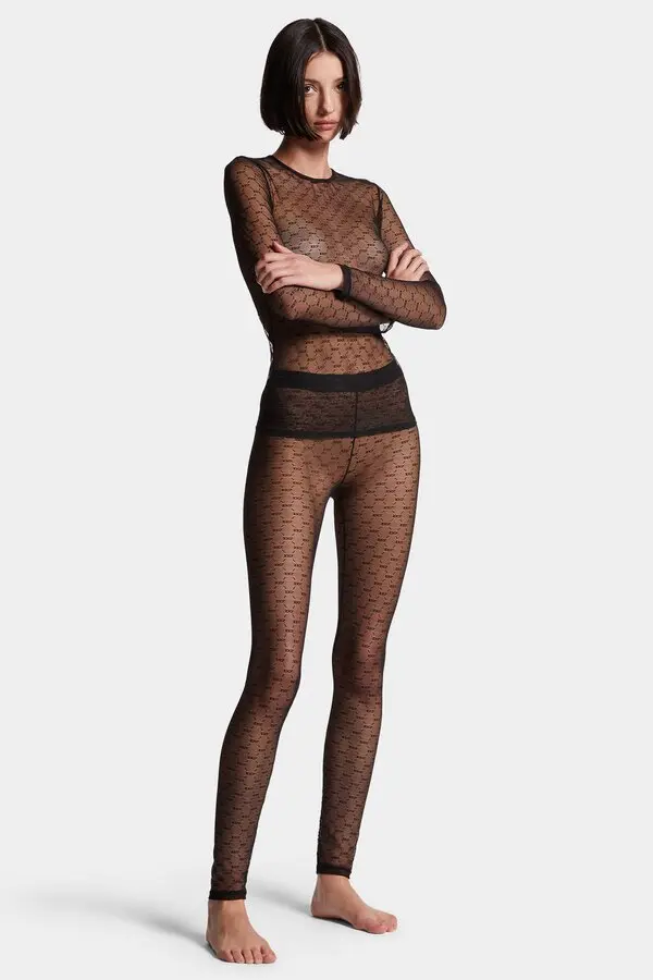 Dsquared2 Underwear Tulle Leggings