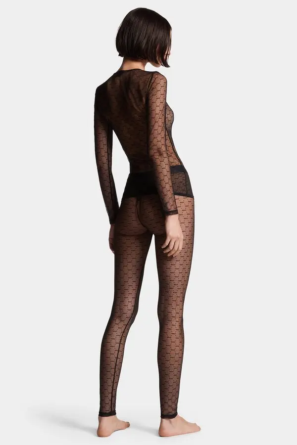 Dsquared2 Underwear Tulle Leggings