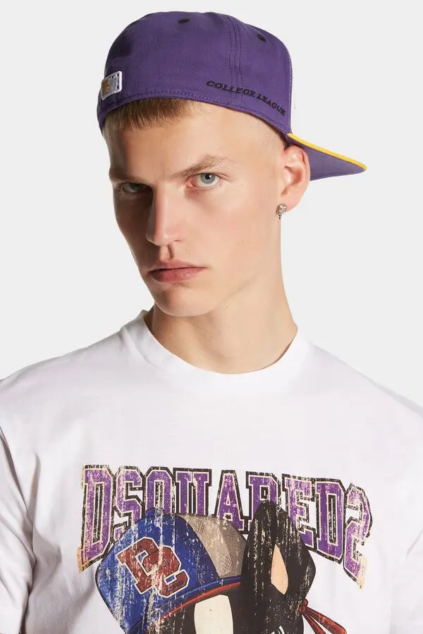 Dsquared2 Basket Baseball Cap - Yellow