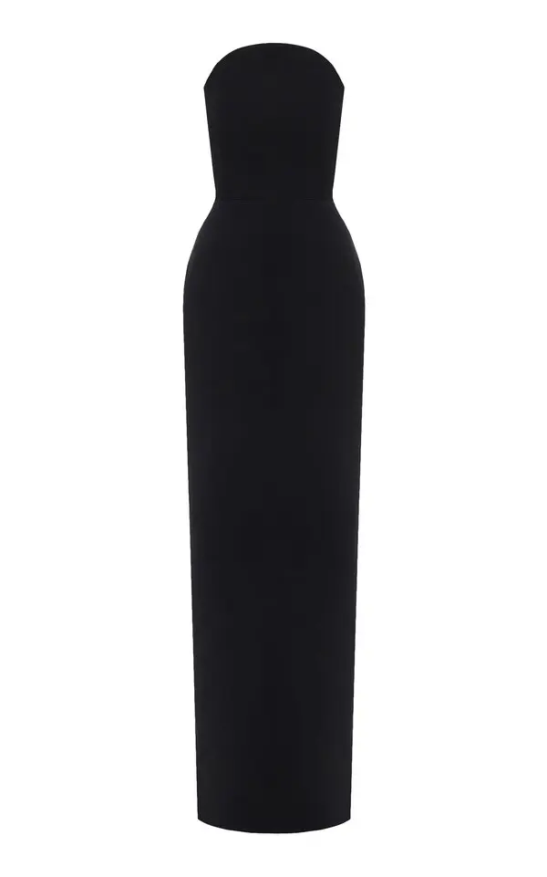 BALYKINA Paola Matt Silk Maxi Dress