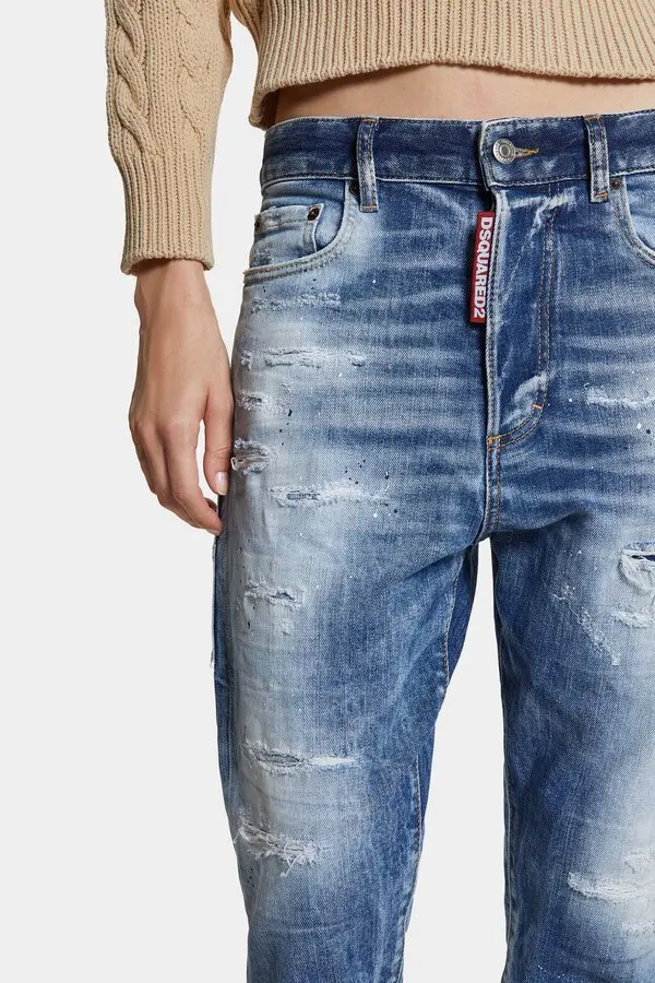 Dsquared2 Light Scarface Wash Baby Carpenter Jeans