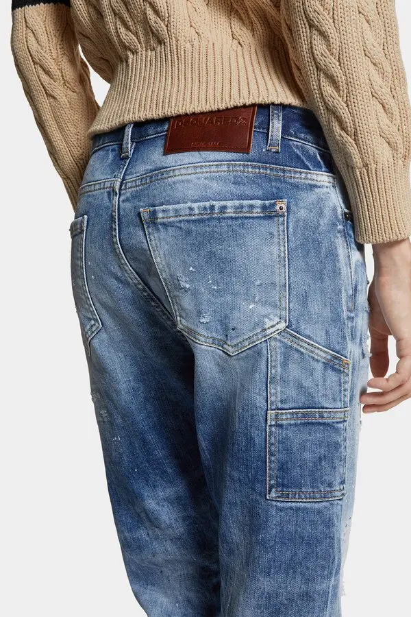 Dsquared2 Light Scarface Wash Baby Carpenter Jeans