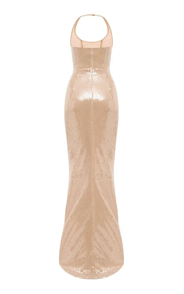 BALYKINA Dune Maxi Dress