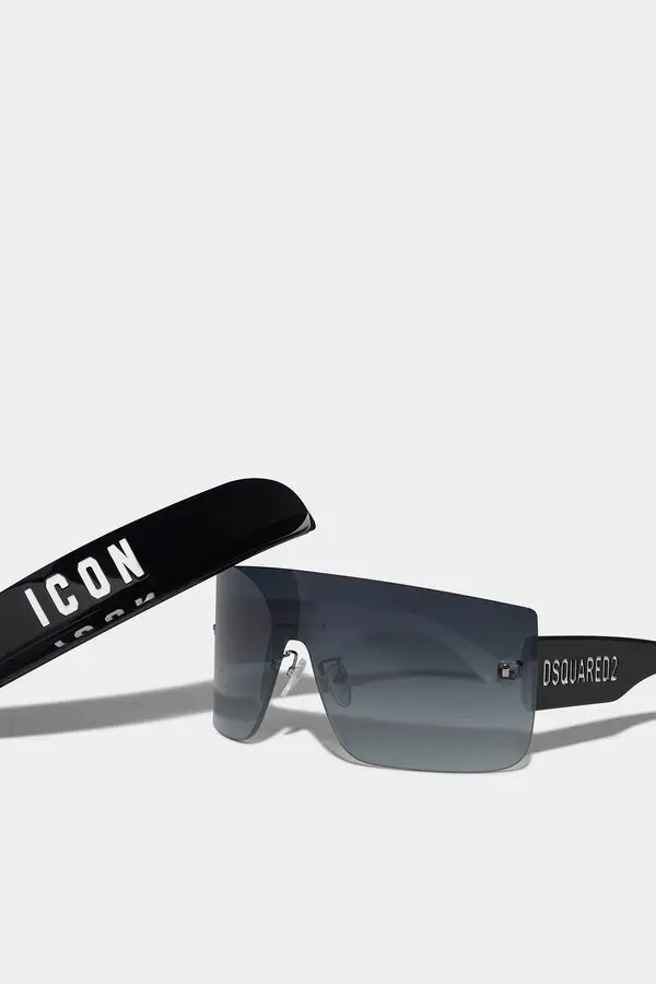 Dsquared2 Icon Mask Black Sunglasses