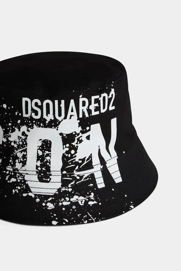 Dsquared2 Icon Splash Bucket Hat
