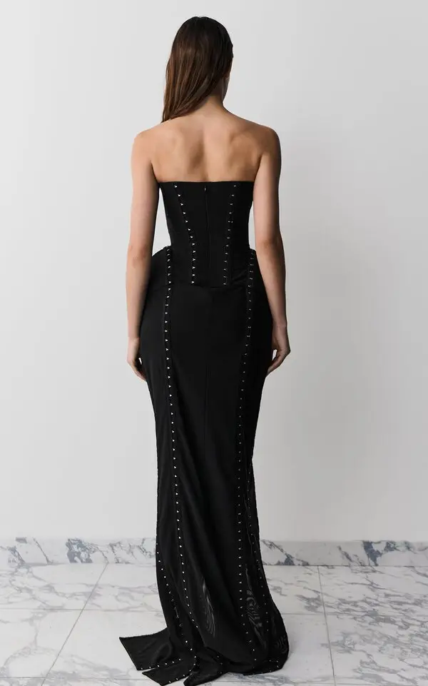BALYKINA Muna Maxi Dress With Hooks