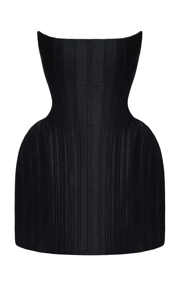 BALYKINA Irma Mini Dress - Black