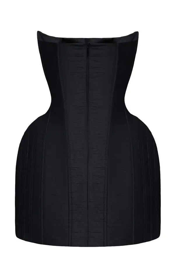 BALYKINA Irma Mini Dress - Black