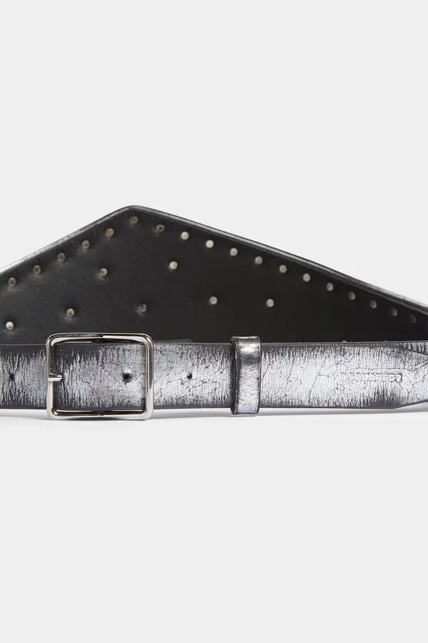 Dsquared2 Allover Studs Armour Belt