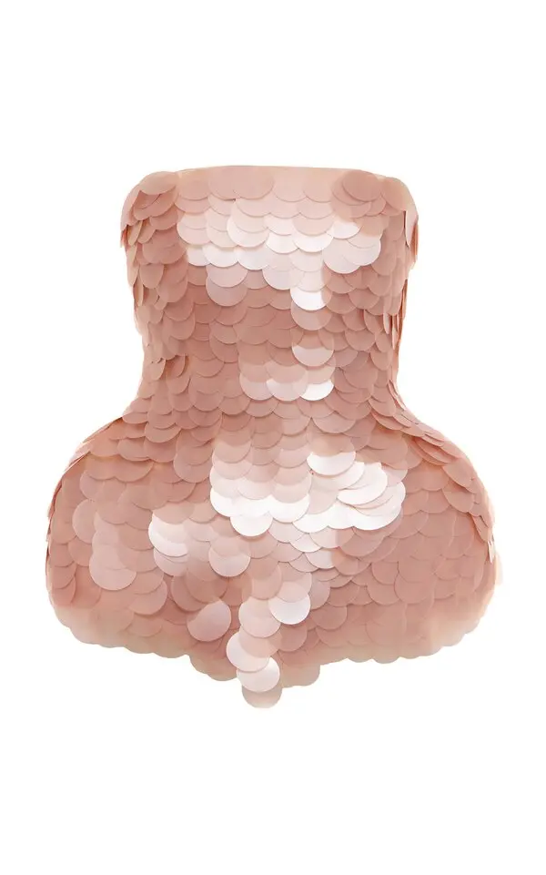 BALYKINA Sequined Corset