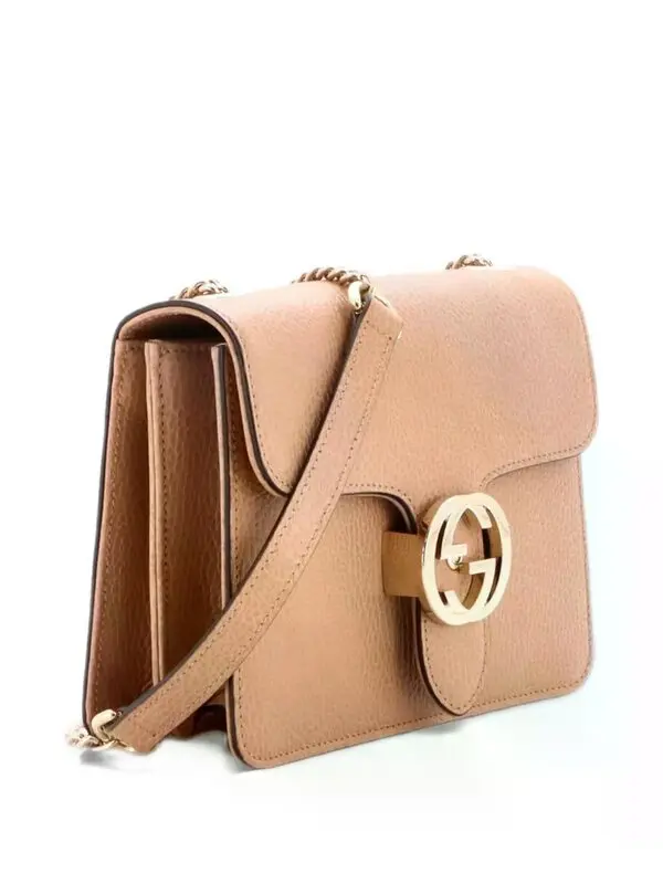 Gucci Interlocking Leather Small Shoulder Bag