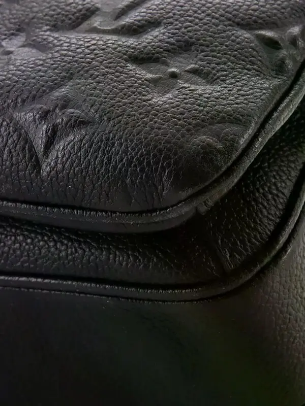 LOUIS VUITTON Pochette Metis Monogram Empreinte Leather Crossbody Bag