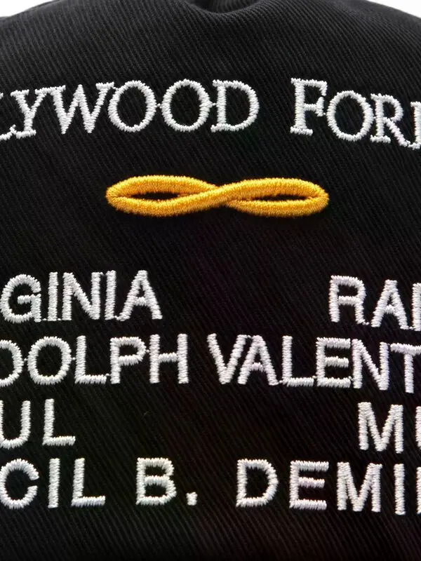 PALY Hollywood Forever Embroidered Cotton Cap
