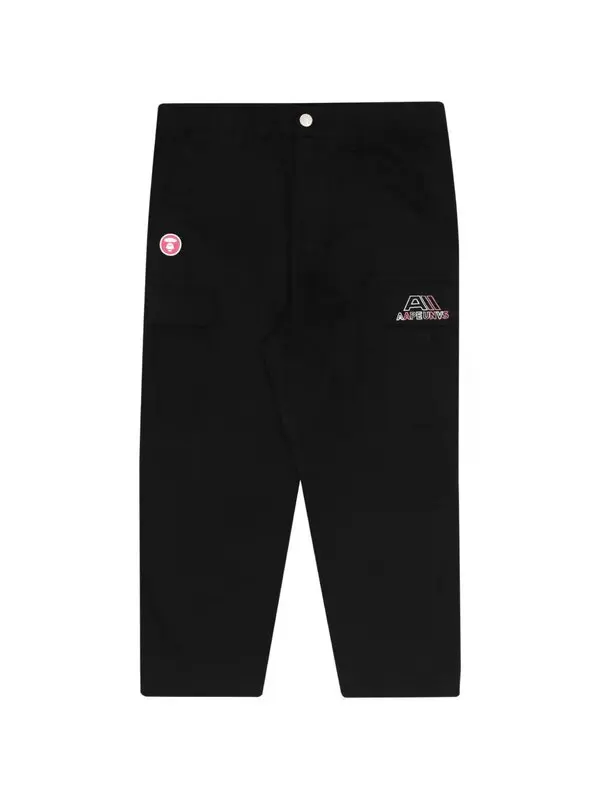 AAPE BY *A BATHING APE Logo-embroidered Cargo Pants