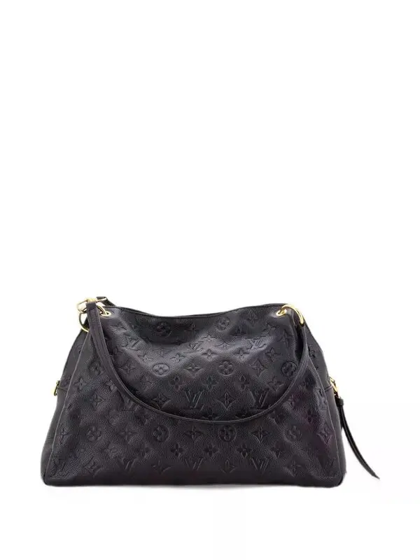 LOUIS VUITTON Ponthieu Handbag Monogram Empreinte Leather Pm Shoulder Bag - Black