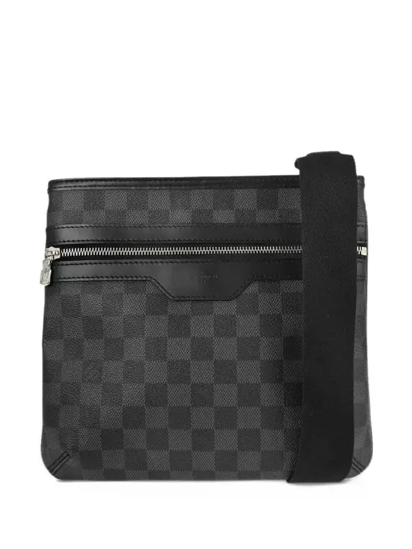LOUIS VUITTON Thomas Damier Graphite Crossbody Bag - Black