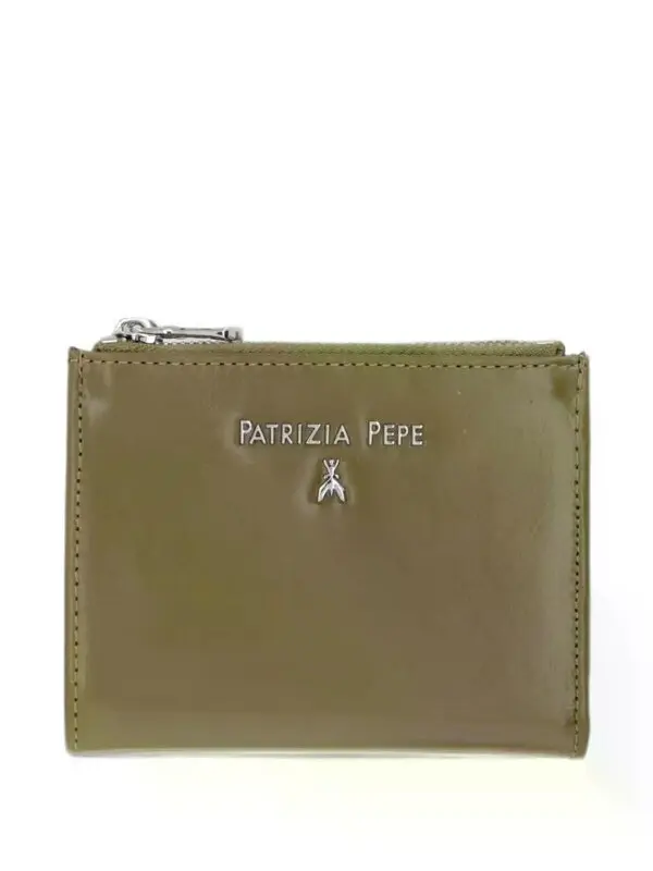 Patrizia Pepe Logo-plaque Leather Wallet