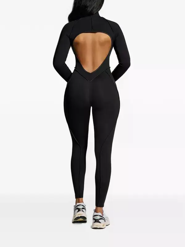 BETTERME Open-back Panelled Jumpsuit