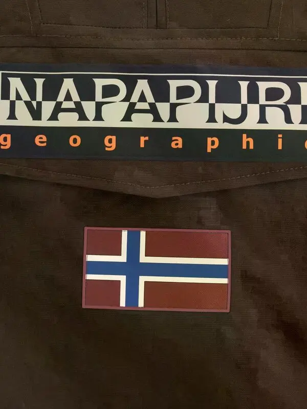 NAPAPIJRI Skidoo Logo-patch Ski Hoodie - Brown