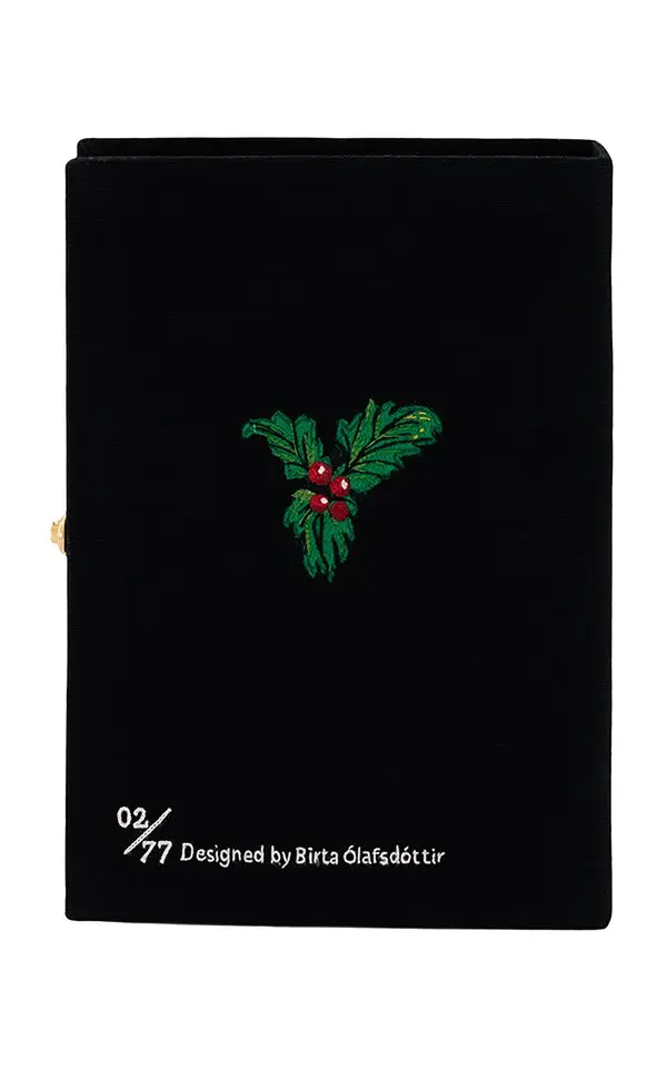 OLYMPIA LE-TAN Omissive Oath Book Clutch - Multi