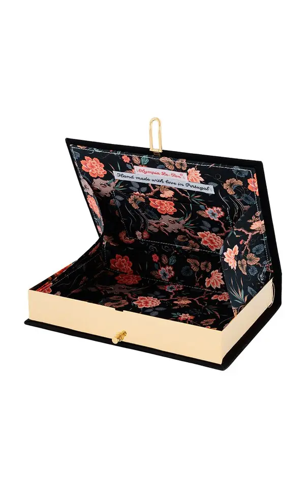 OLYMPIA LE-TAN Omissive Oath Book Clutch - Multi