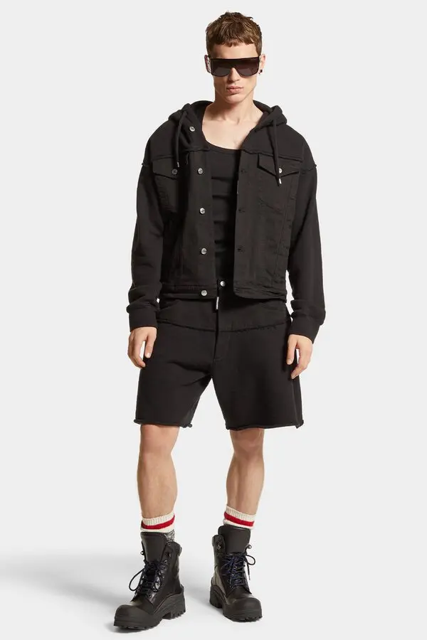 Dsquared2 Dyed Big Boxer Fit Shorts