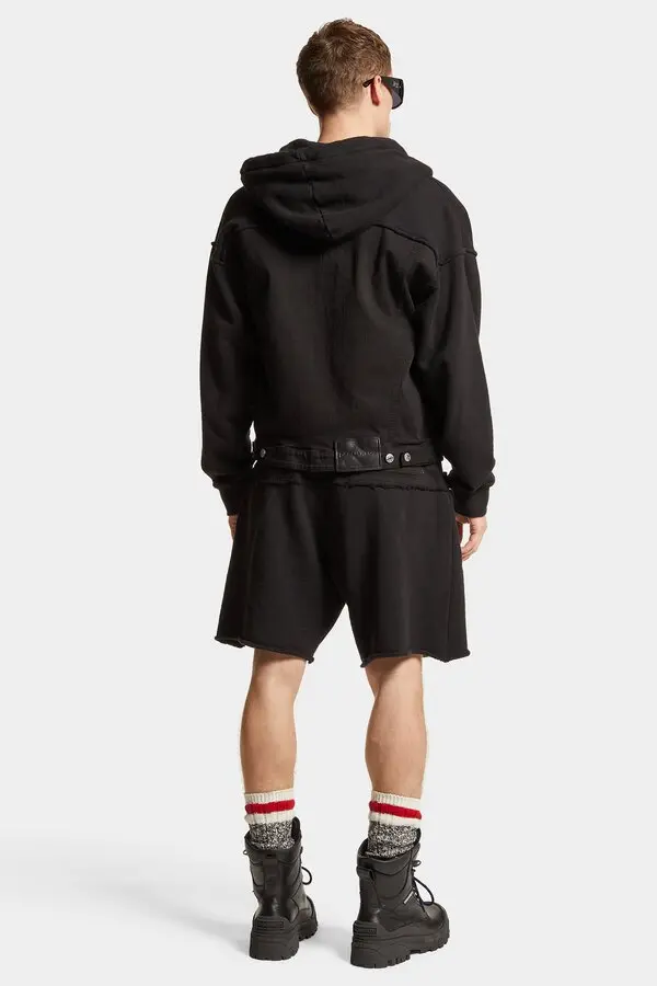 Dsquared2 Dyed Big Boxer Fit Shorts