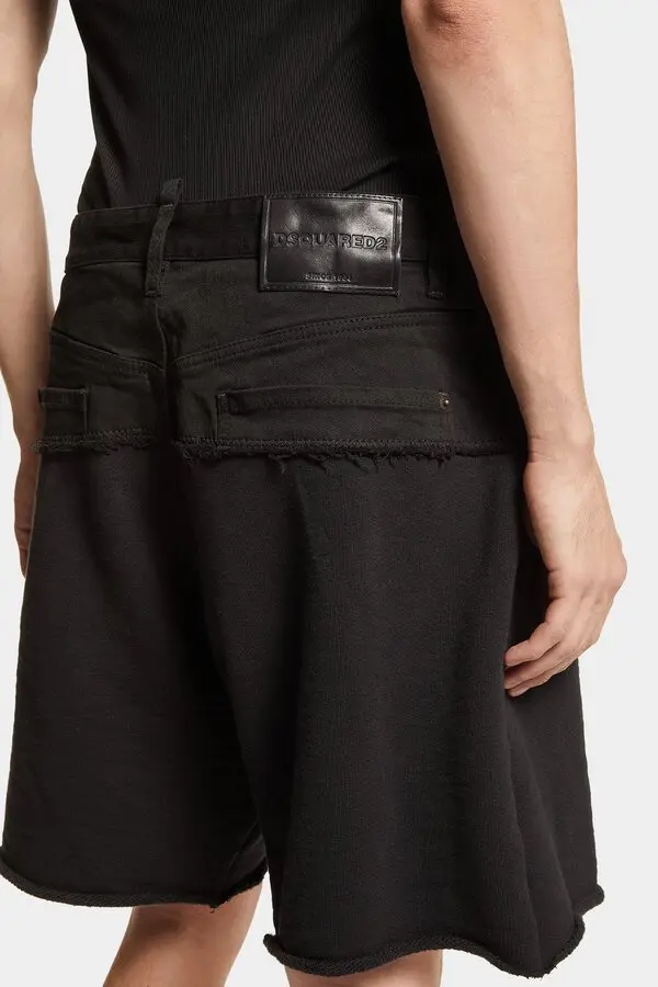 Dsquared2 Dyed Big Boxer Fit Shorts