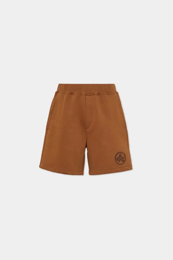 Dsquared2 Wash Relax Fit Shorts - Red