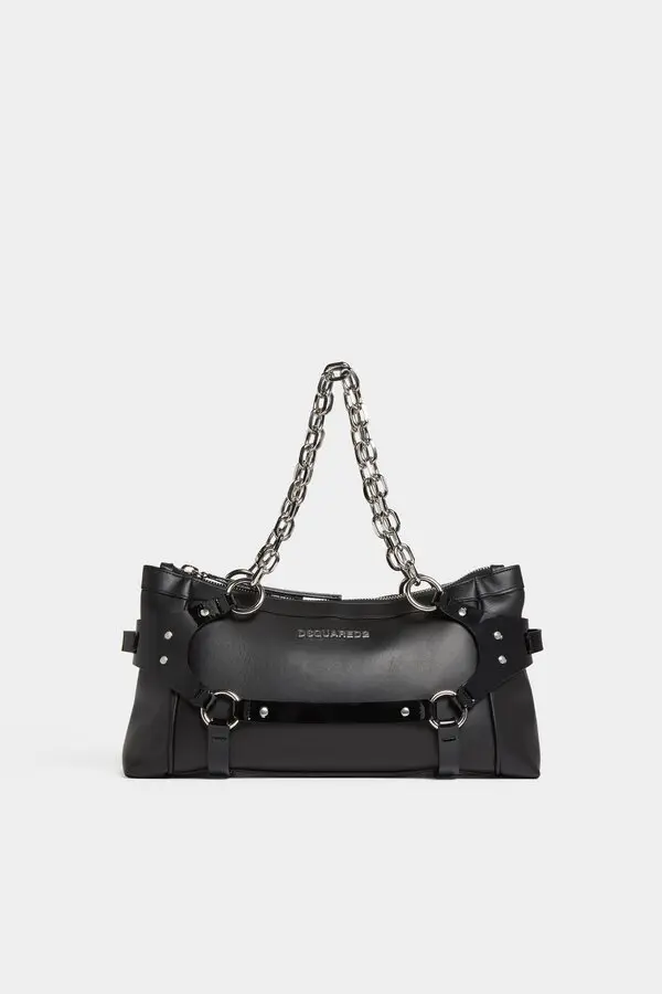 Dsquared2 Bondage Crossbody Bag - Black
