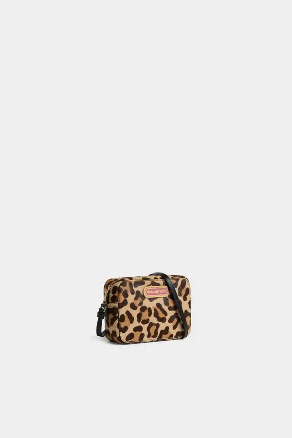 Dsquared2 Leopard Print Crossbody - Fantasy