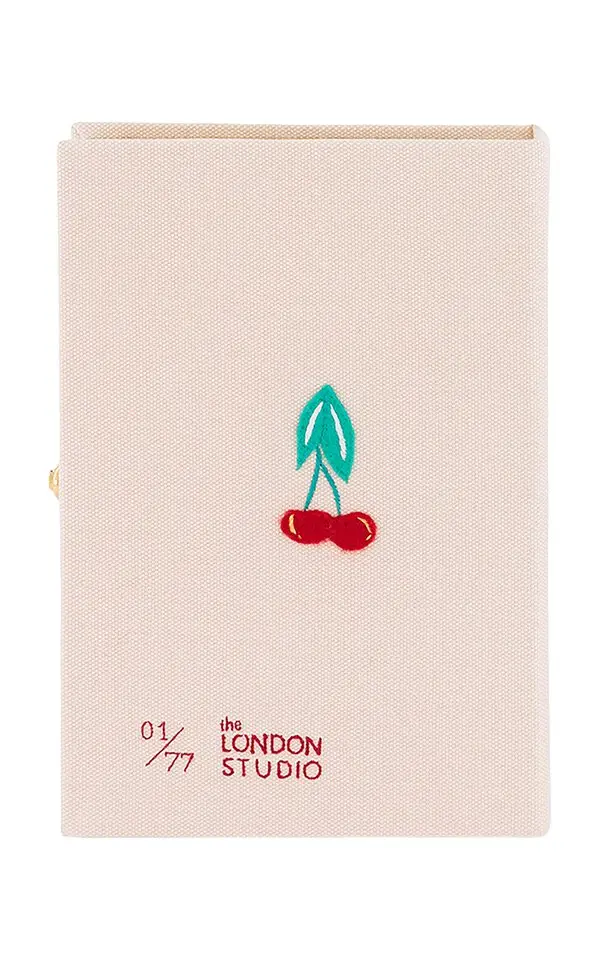 OLYMPIA LE-TAN Cherry & Co. Book Clutch - Multi